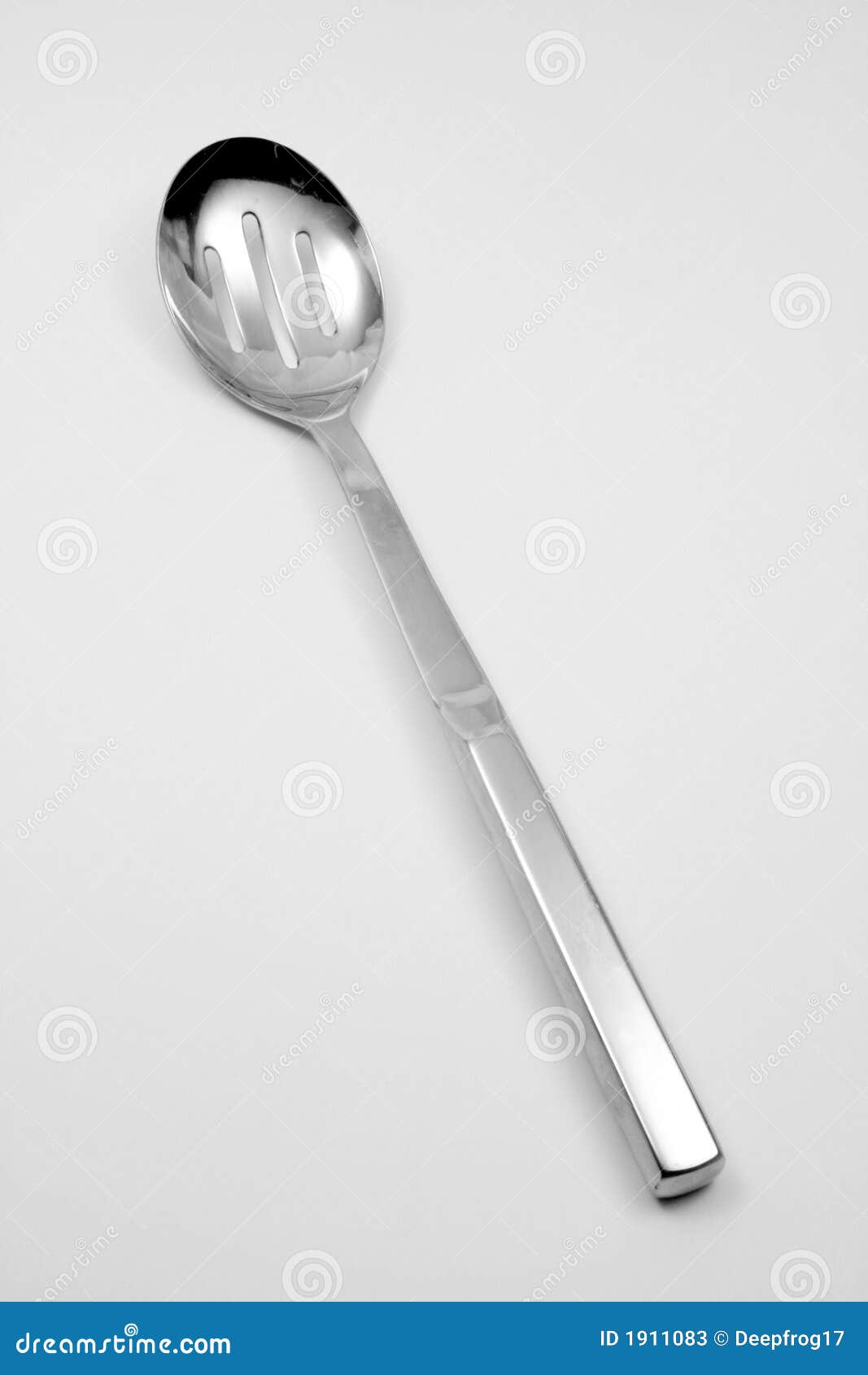 Slotted serving spoon stock image. Image of buffet, slotted - 1911083
