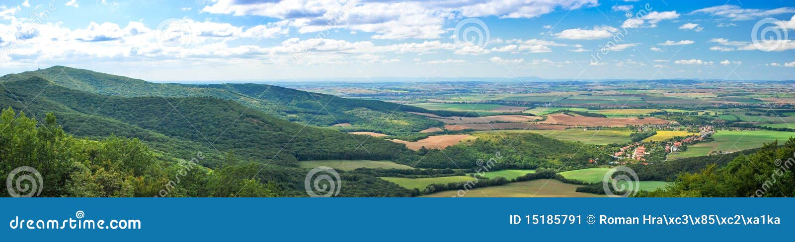 Slovak countryside stock image. Image of landmark, country - 15185791