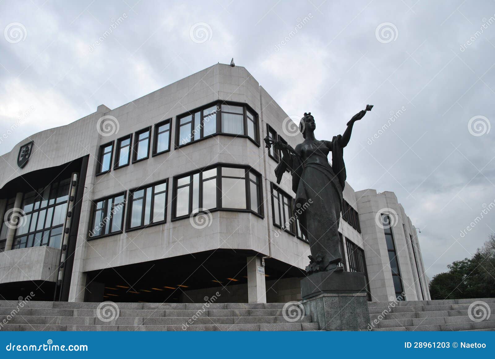 Slovak Parliament building stock image. Image of house - 28961203