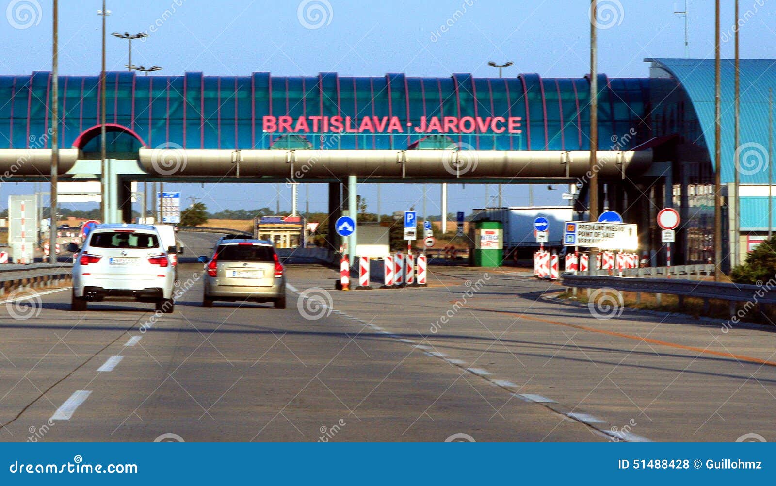 Slovakia-Austria border editorial stock photo. Image of austria - 51488428