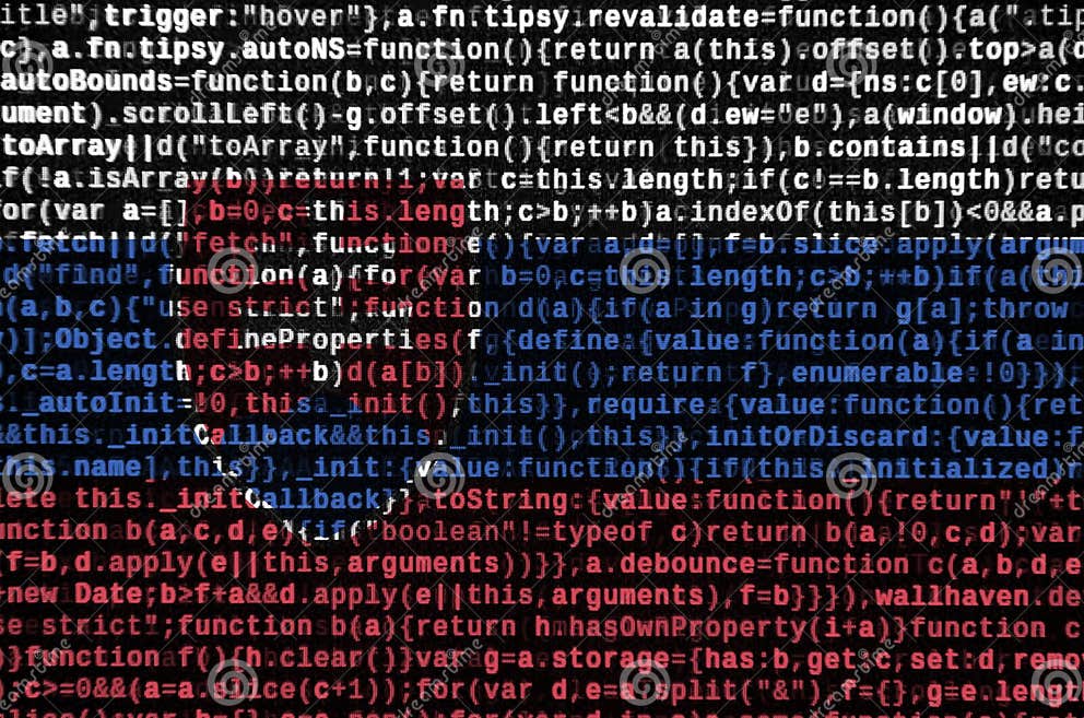 Slovakia Flag is Depicted on the Screen with the Program Code. the ...