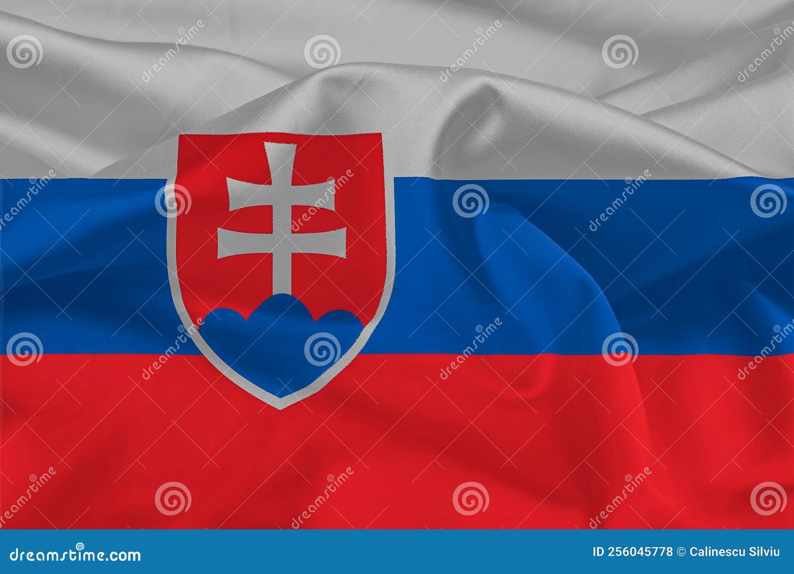 Slovakia flag design 2 stock illustration. Illustration of football ...