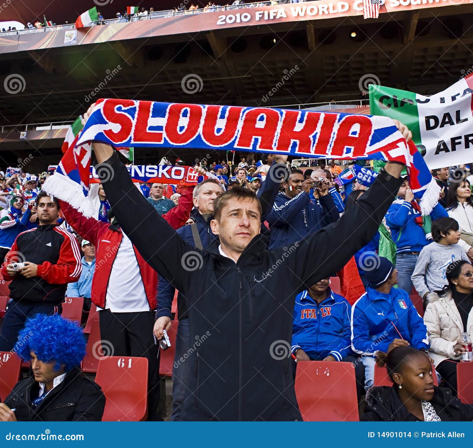 Slovakia Vs Italy - FIFA WC Editorial Stock Image - Image of hordes ...