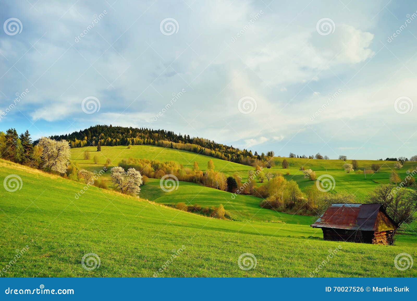 Slovakian landscape stock photo. Image of horizon, clean - 70027526