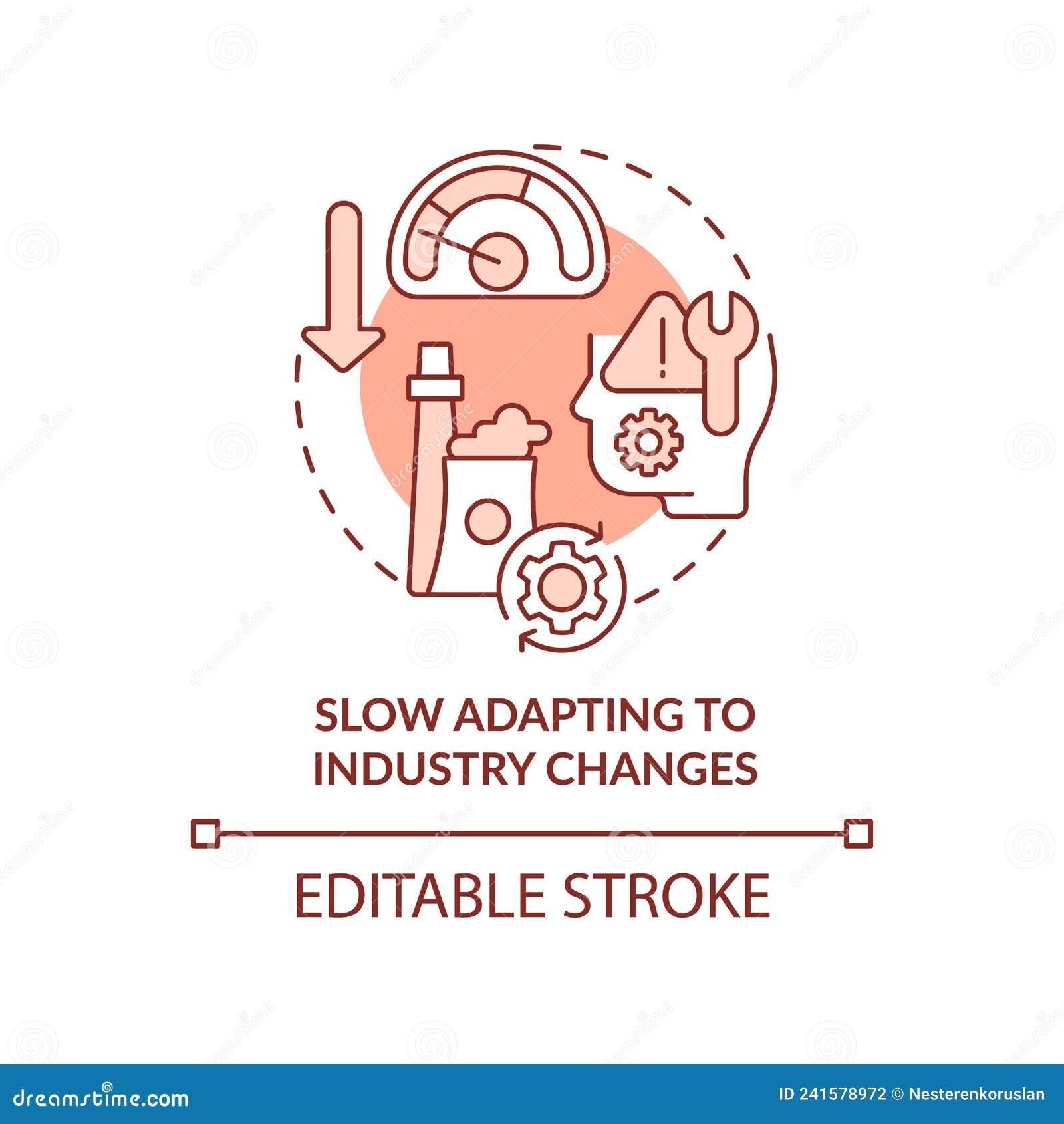 Adapting To Changes Concept Icons Set Vector Illustration ... Adapting To Changes Concept Icons Set Vector Illustration ...