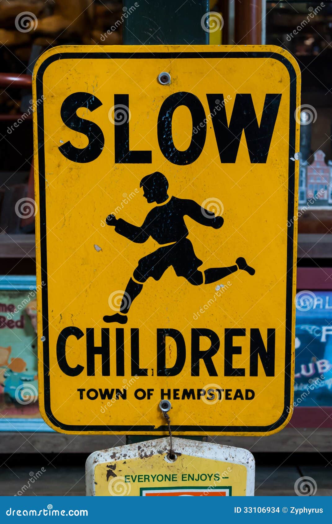 Slow Children street sign stock photo. Image of street - 33106934