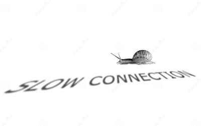 Slow connection stock image. Image of snail, connect - 20906987