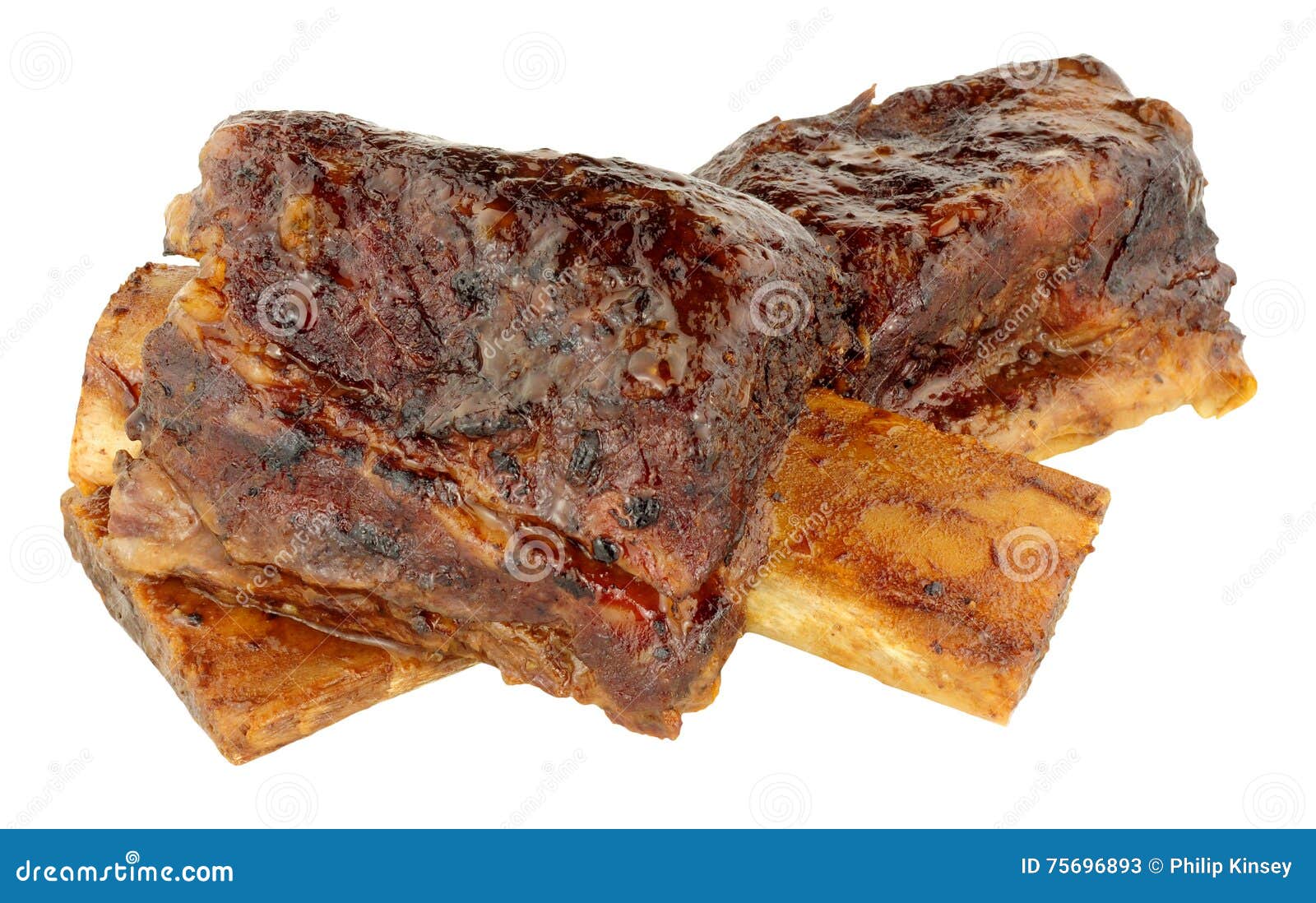 Slow Cooked Beef Short Ribs Stock Image - Image of meat, background ...