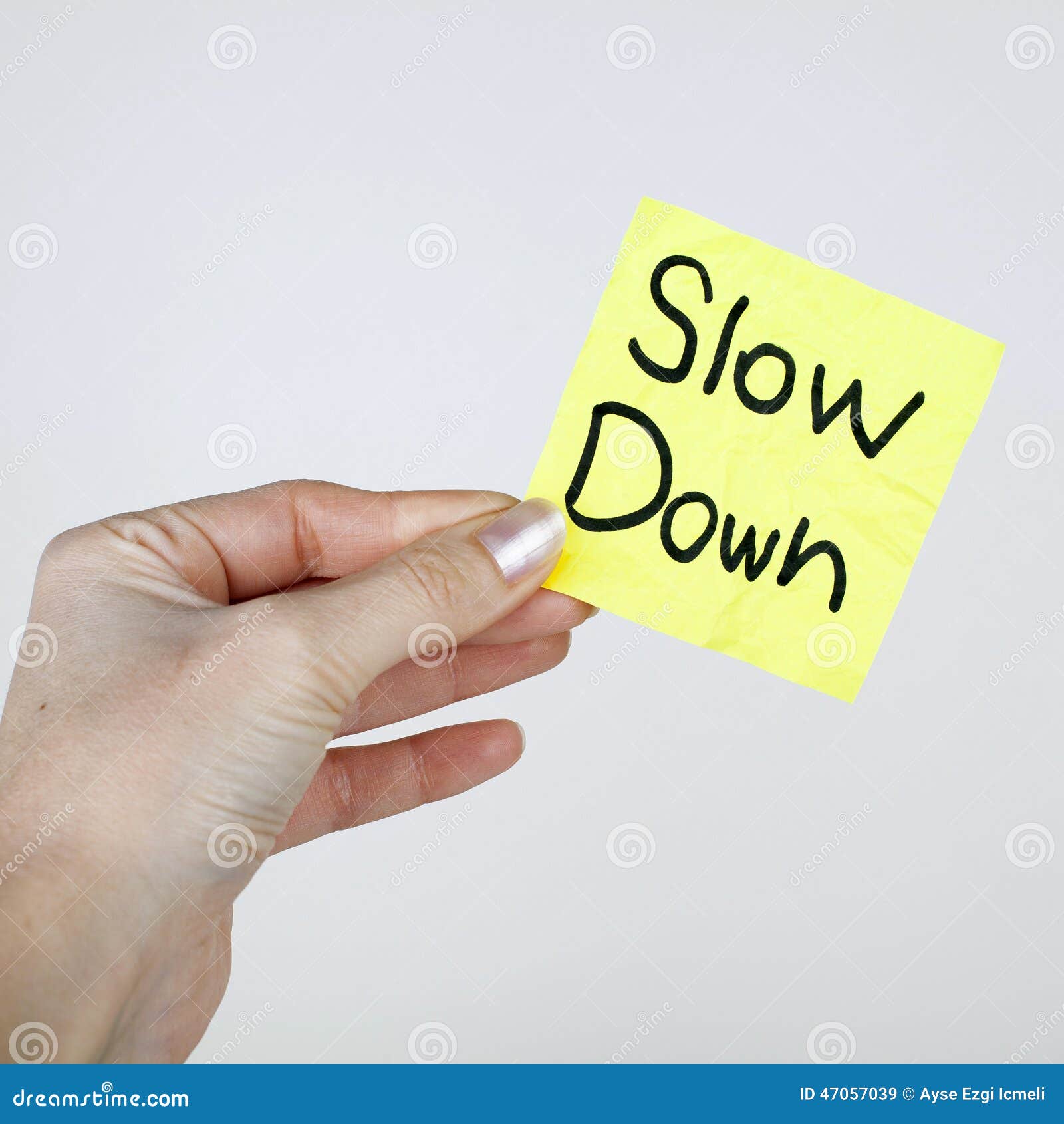 Slow Down Sign Stock Photo | CartoonDealer.com #15041664