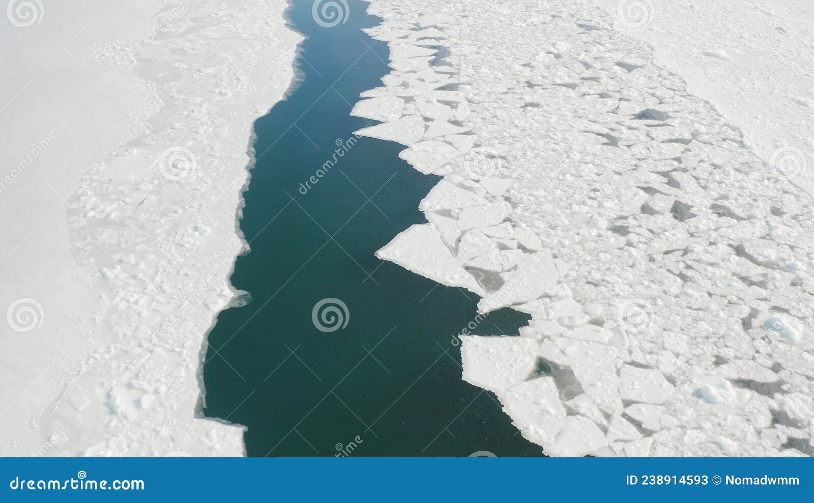 Slow Flight of a Drone Over Floating Ice in a Strait among Solid Ice ...