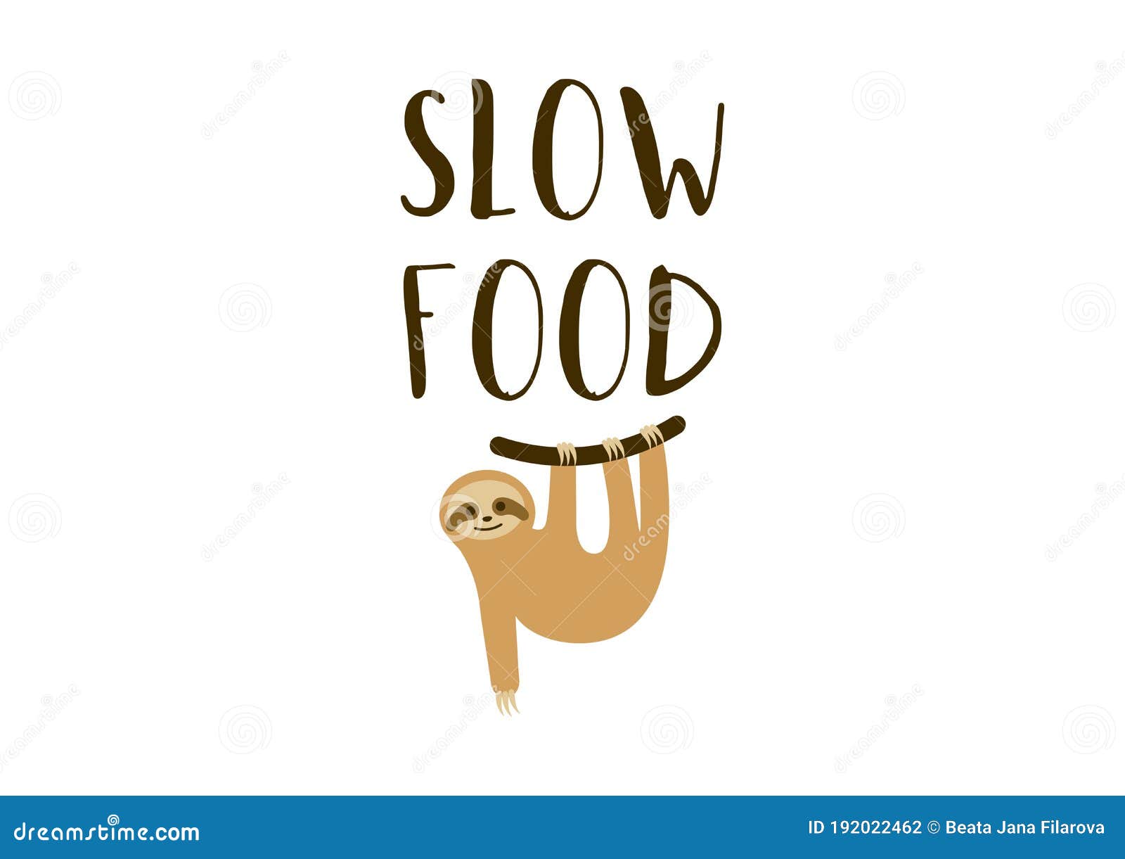 Logo - Slow Food Cartoon Vector | CartoonDealer.com #53278259