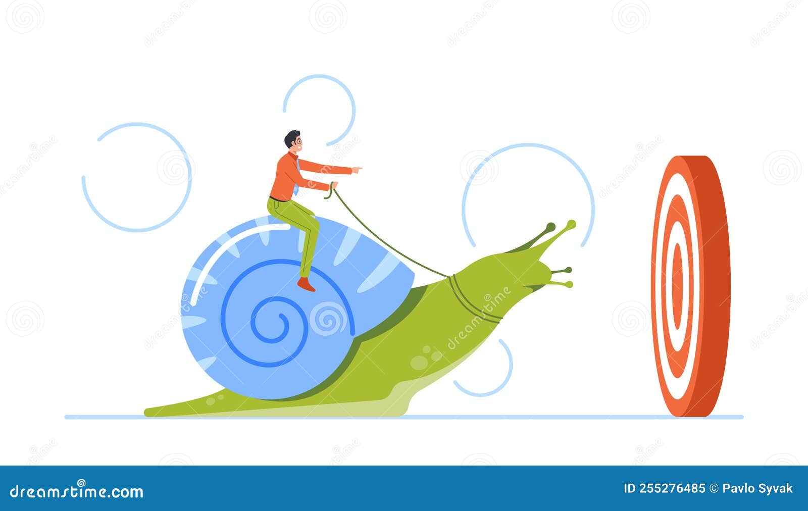 Slow Growth Icon With Hand And Plant Cartoon Vector | CartoonDealer.com ...