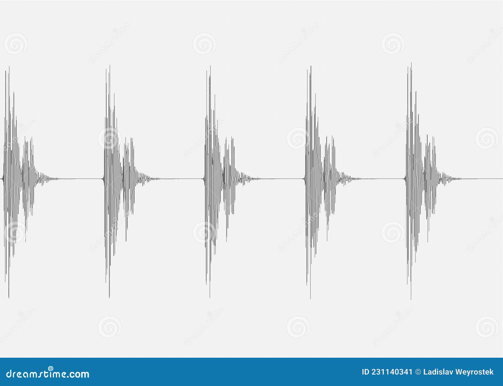Slow Heart Beat 14 royalty free sound effect. Audio of multiple - 231140341