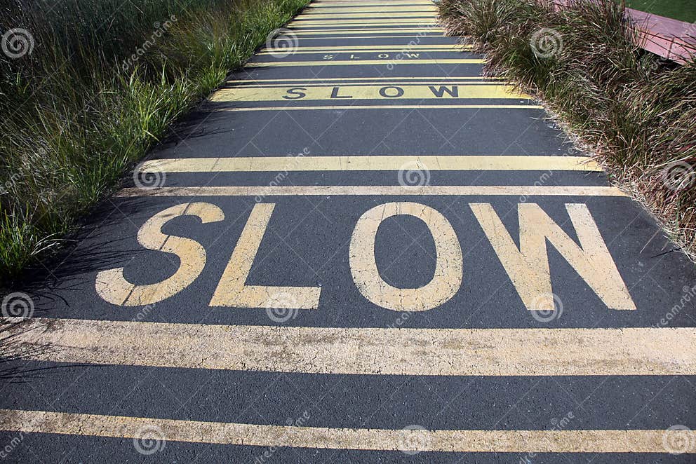 Slow lane stock image. Image of lane, grass, daylight - 76664961