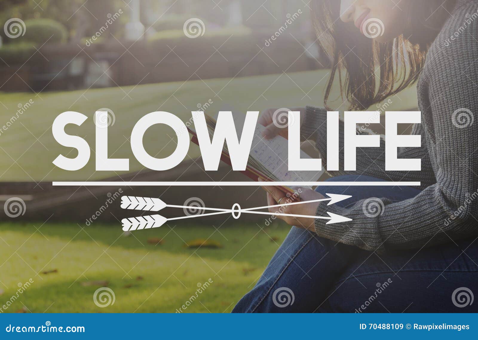Slow Life Lifestyle Relaxation Silence Choice Concept Stock Image ...