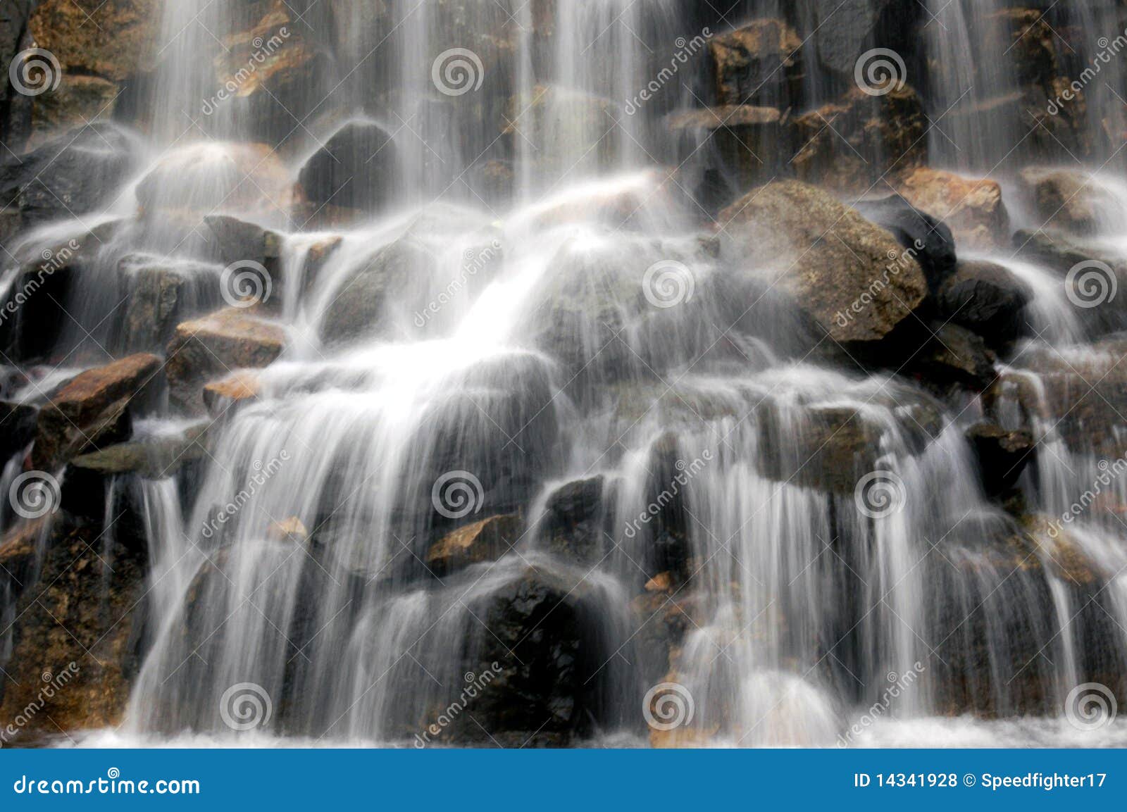 Slow Motion Water Flow In The River Royalty-Free Stock Photography ...