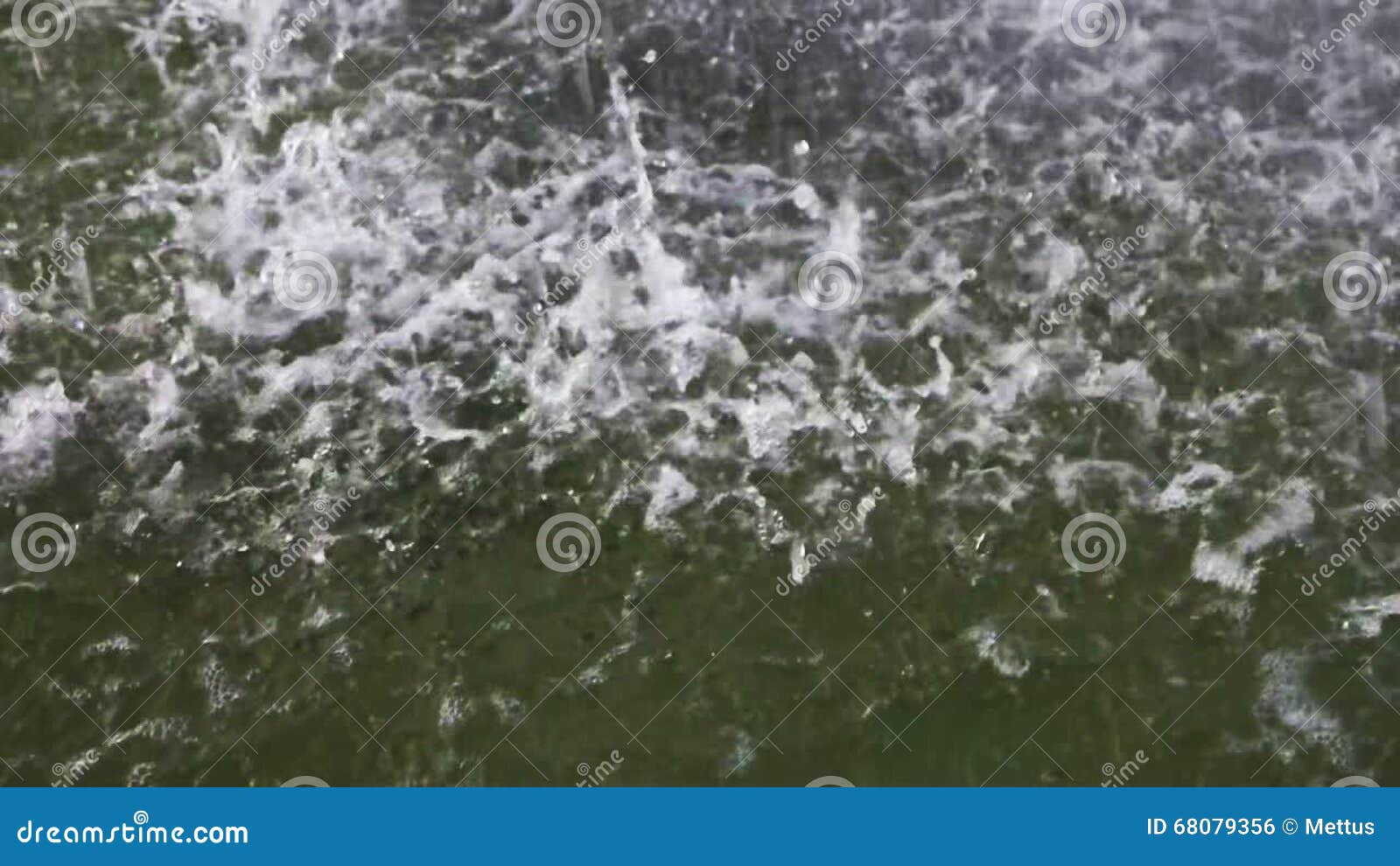 Slow Motion Disturbed Water Surface by Falling Water Dropst. Slow ...