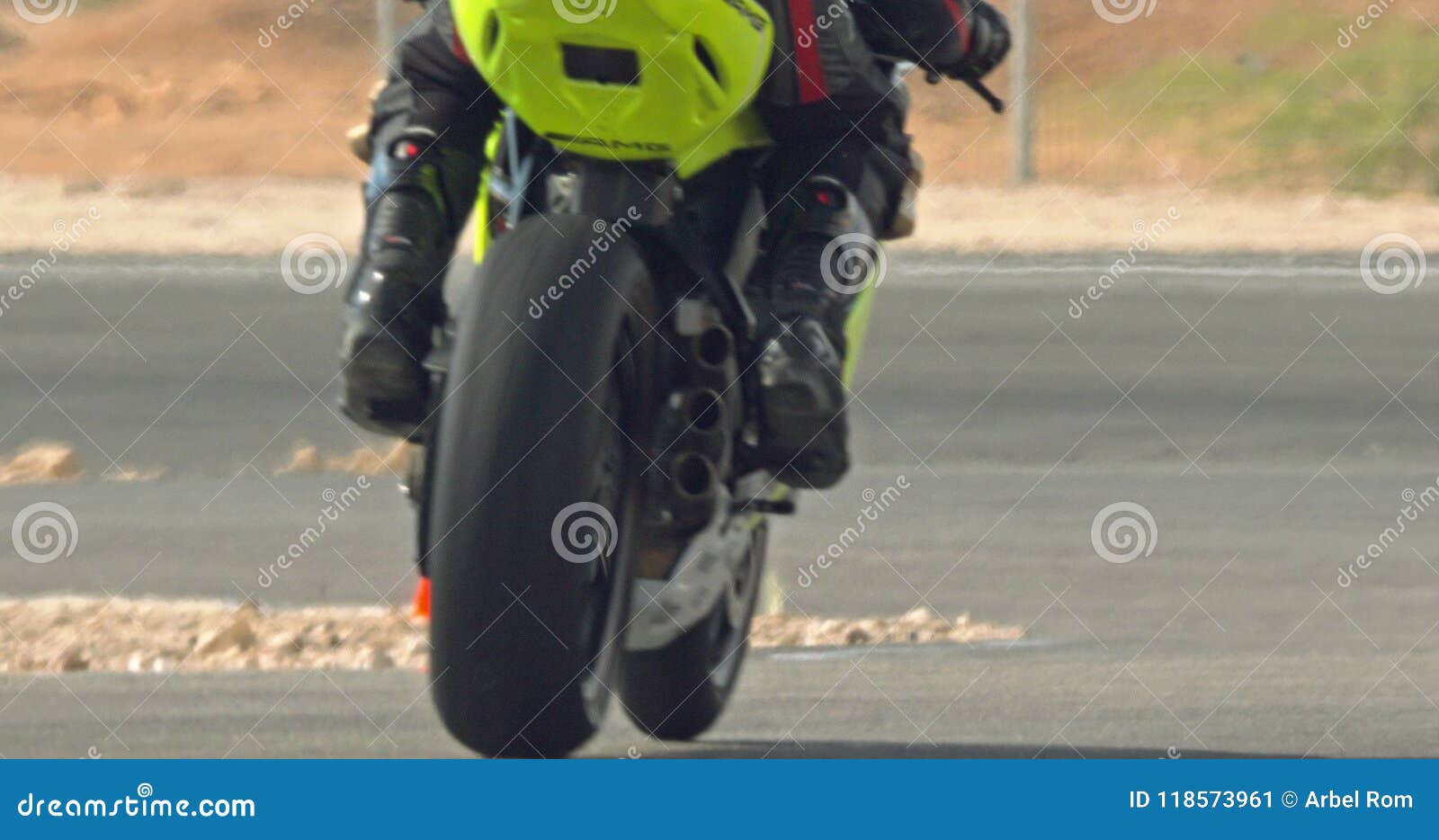 Slow Motion of Sport Motorcycles Making Turns during a Race Stock Video ...