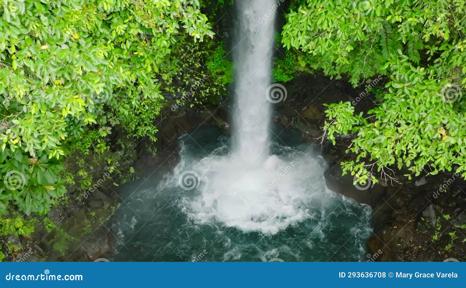 Tuasan Falls in Camiguin Island, Philippines. Stock Footage - Video of ...