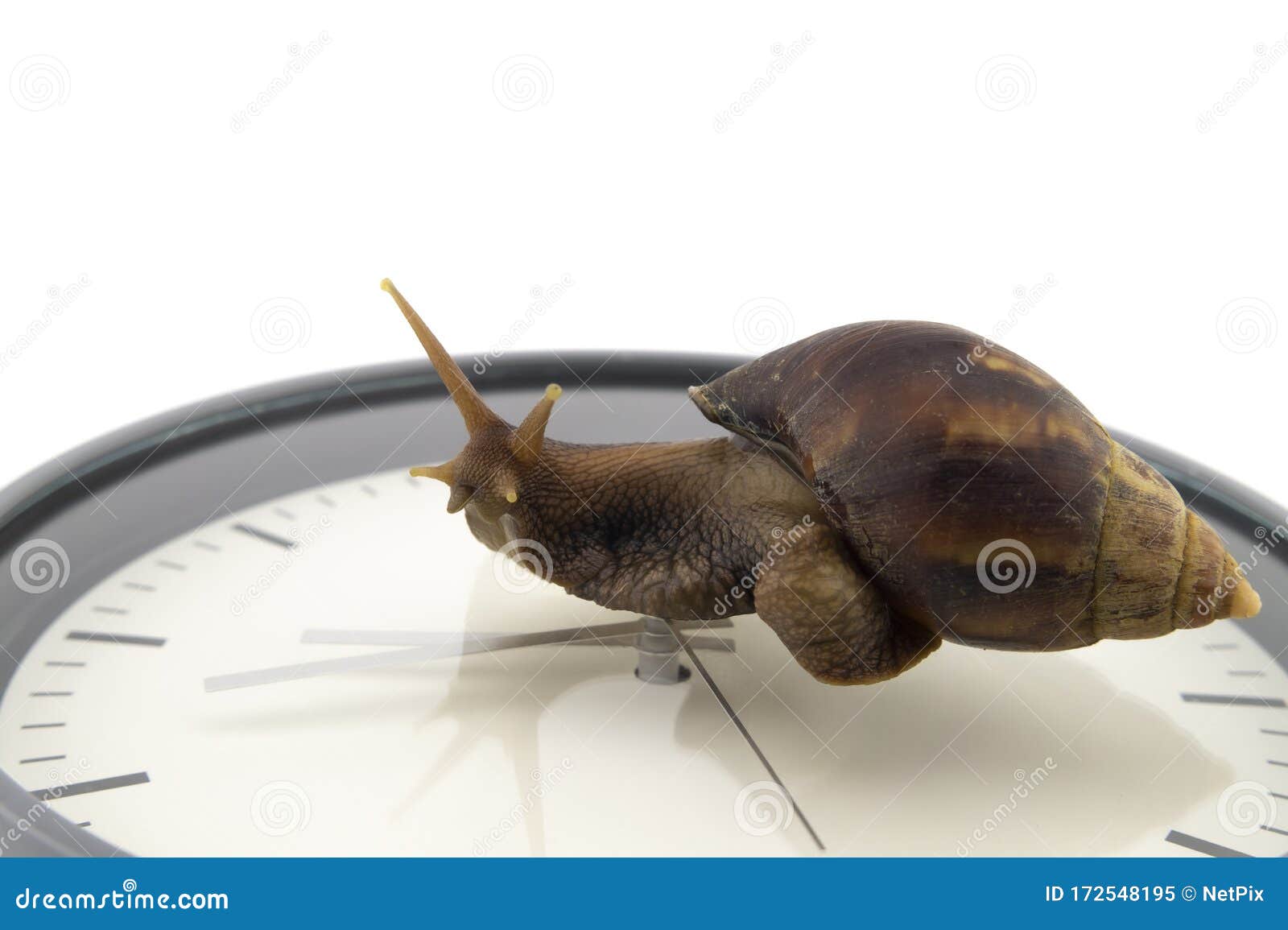 Slow Passing Of Time Conceptual Image Imagem de Stock - Imagem de nave ...