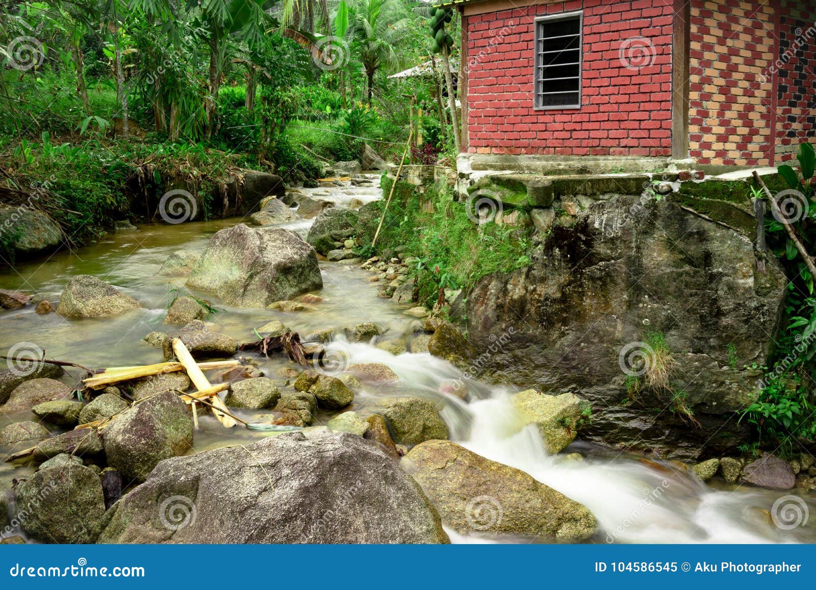 Slow Shutter Image of River Stock Image - Image of nature, fresh: 104586545