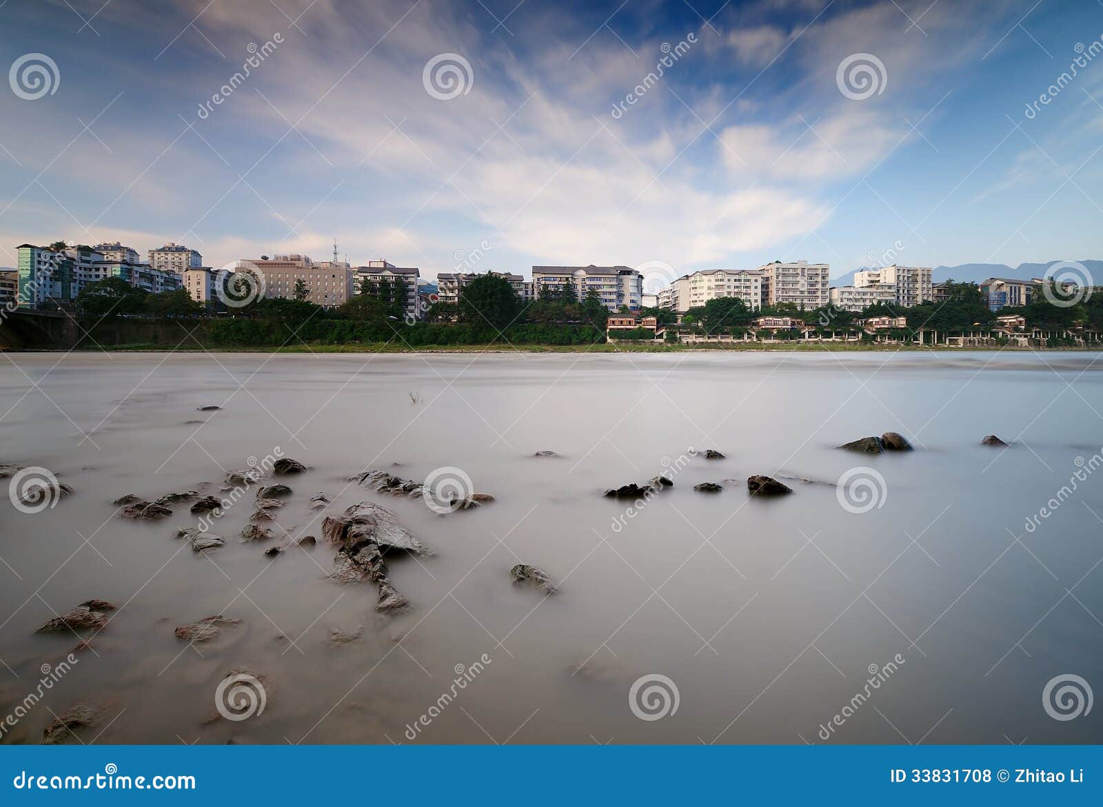 Qingyi River Under The Sun Stock Image | CartoonDealer.com #33631429