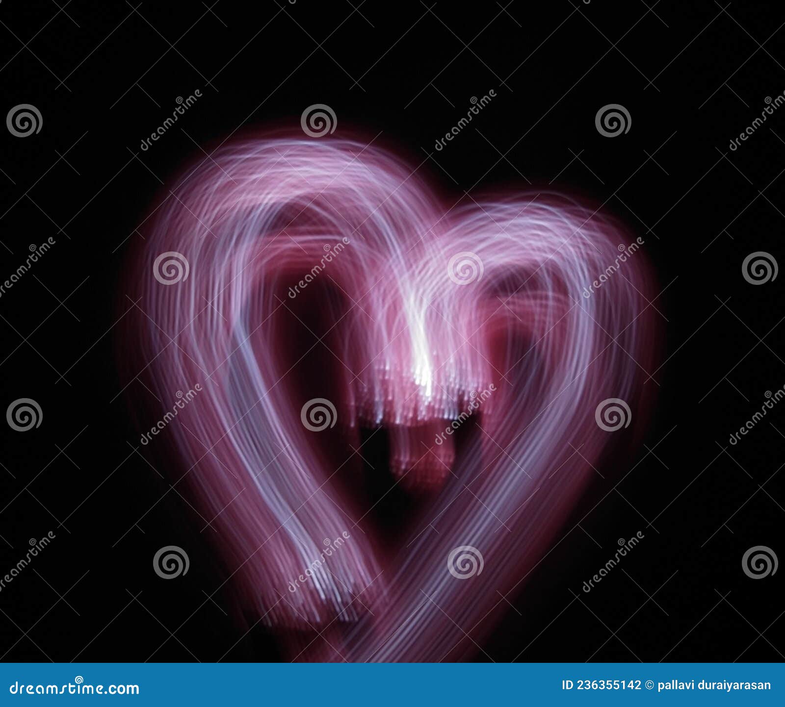 Slow Shutter Speed Color Light Art Stock Photo - Image of circle, aqua ...