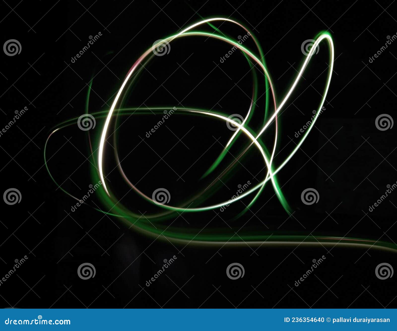 Slow Shutter Speed Light Art Stock Photo - Image of yellow, logo: 236354640