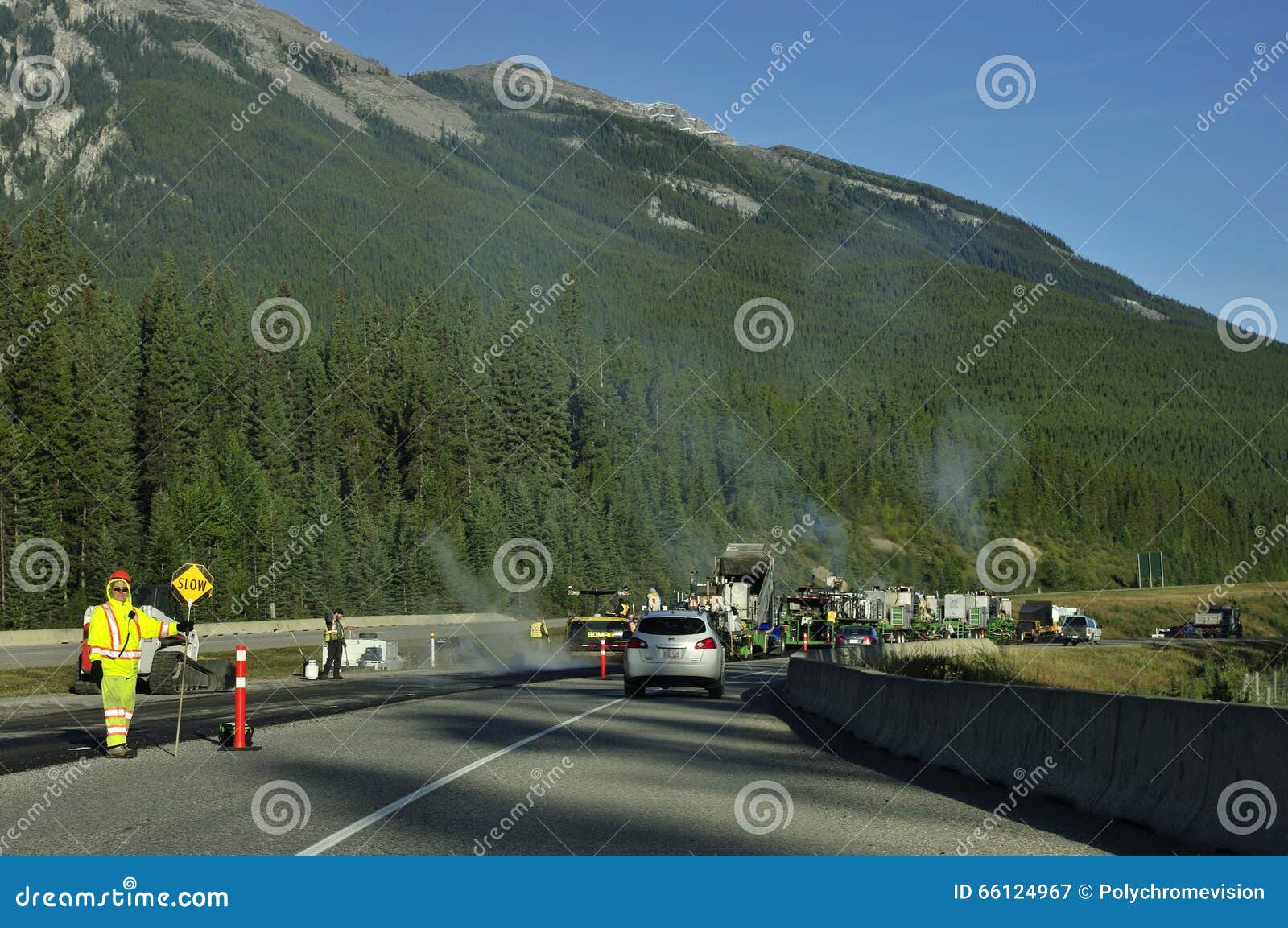The Trans-Canada Highway, Uniformly Designated As Highway 1 Editorial ...