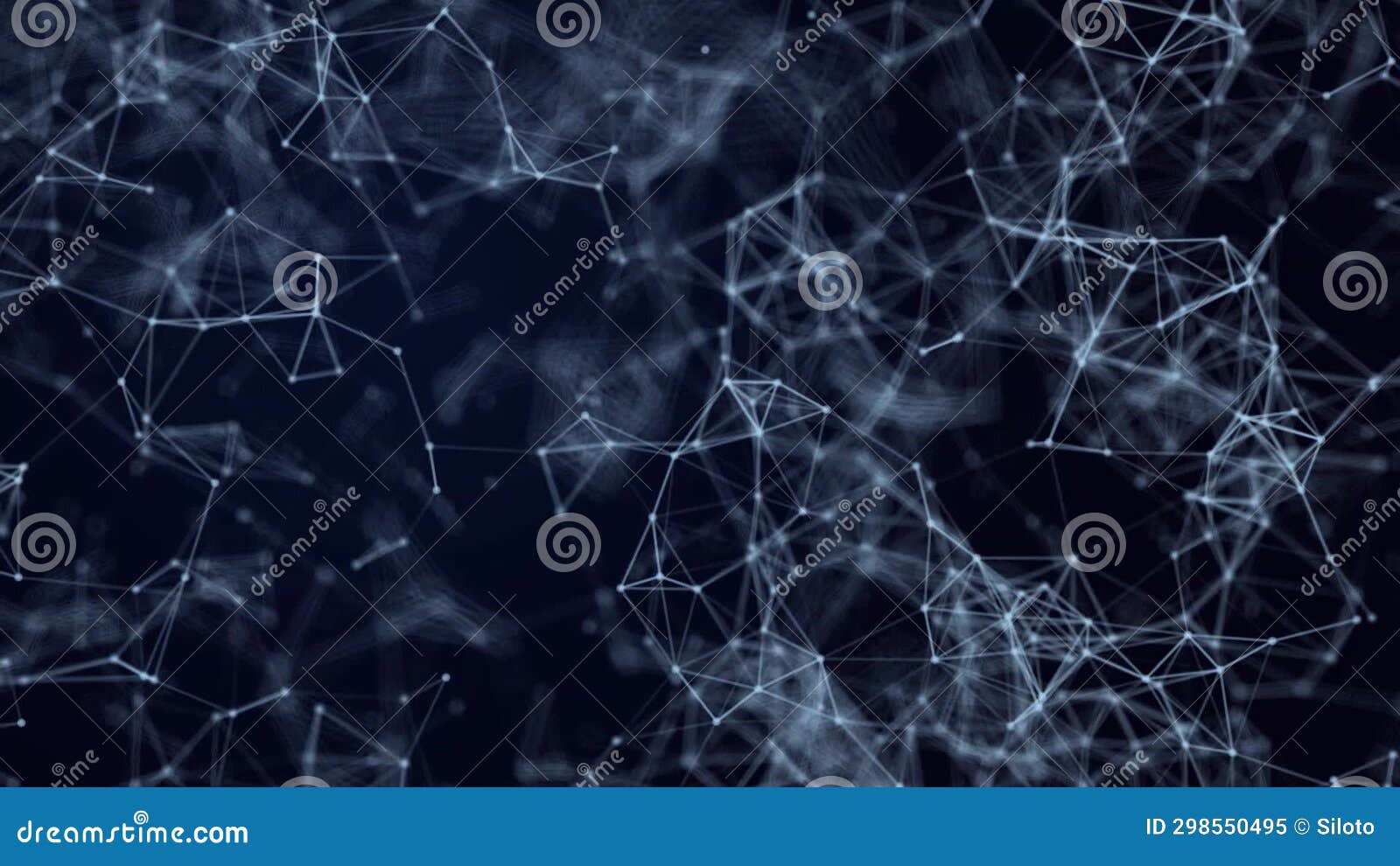 Slowly Moving Connecting Particles, Complex Structure, Abstract ...