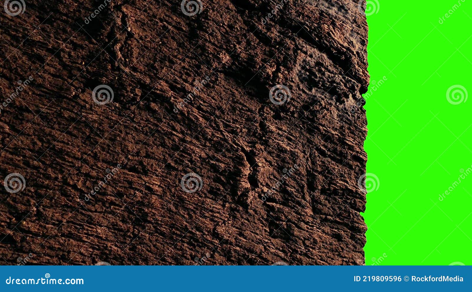Wall with Rough Natural Texture on Greenscreen Stock Footage - Video of ...