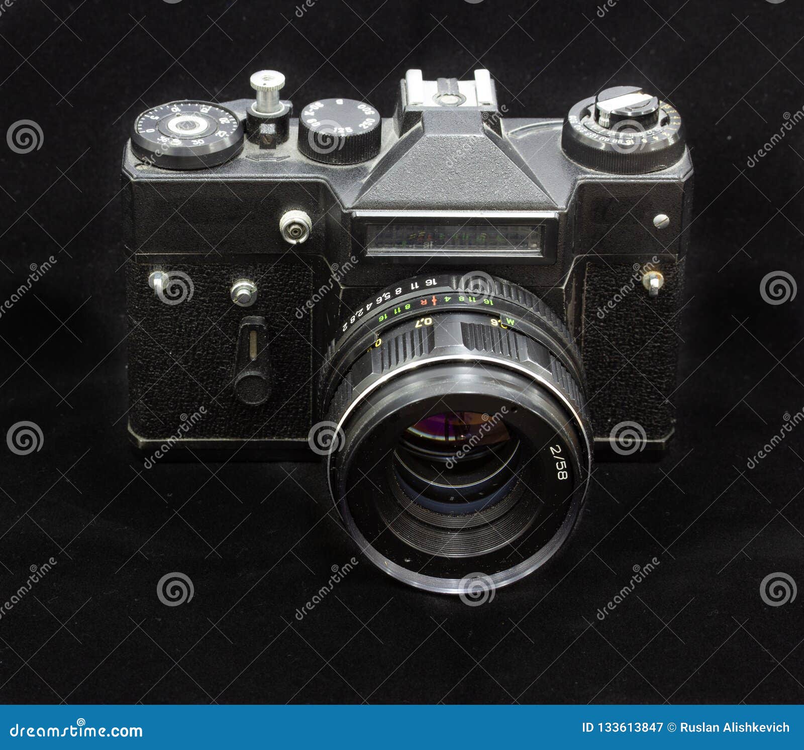 SLR Analog Cameras of the Soviet Era Stock Image - Image of technology ...