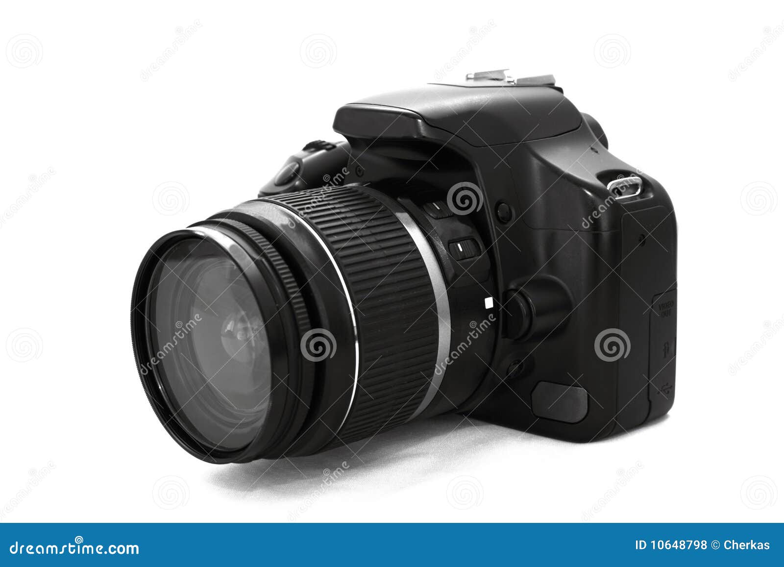 SLR camera stock photo. Image of electronic, cinema, optical - 10648798