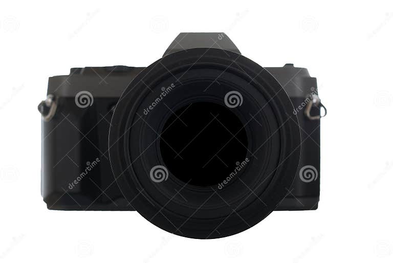 Slr camera stock photo. Image of body, optical, isolated - 11122740