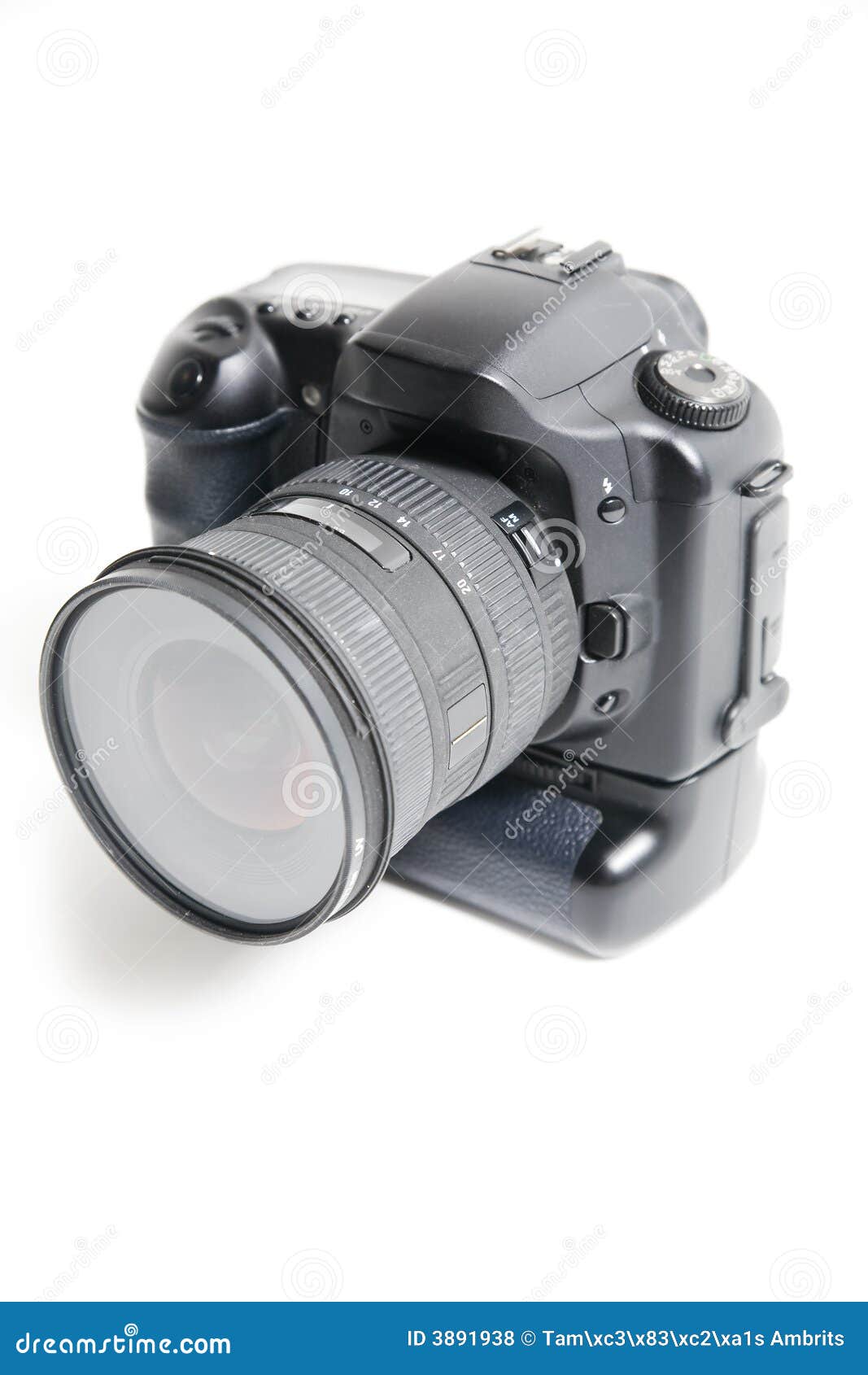 SLR camera stock photo. Image of black, digital, lens - 3891938