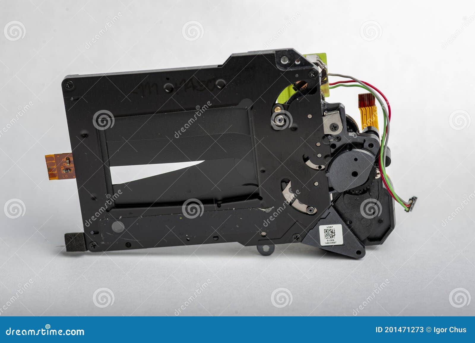 Camera Shutter. Camera Mechanism Stock Image - Image of electronic ...