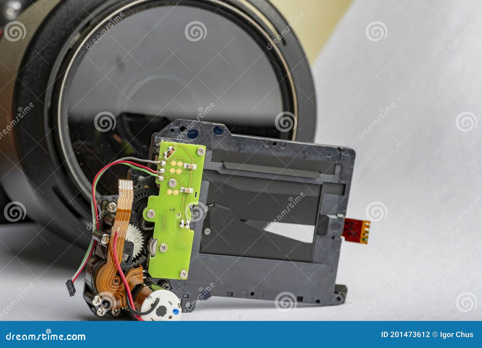 Camera Shutter. Camera Mechanism Stock Photo - Image of mechanism ...