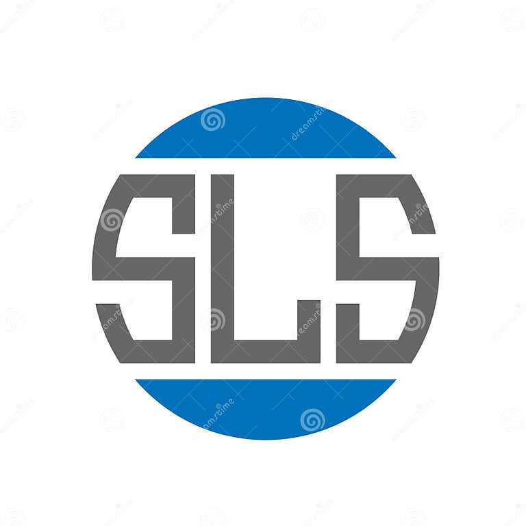 SLS Letter Logo Design on White Background. SLS Creative Initials ...