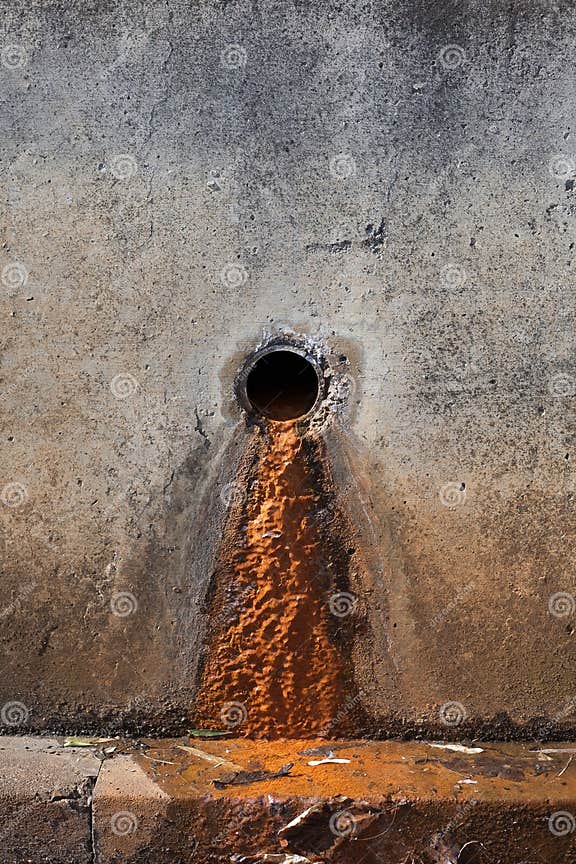 Sludge from a drain pipe stock photo. Image of recycling - 64273890