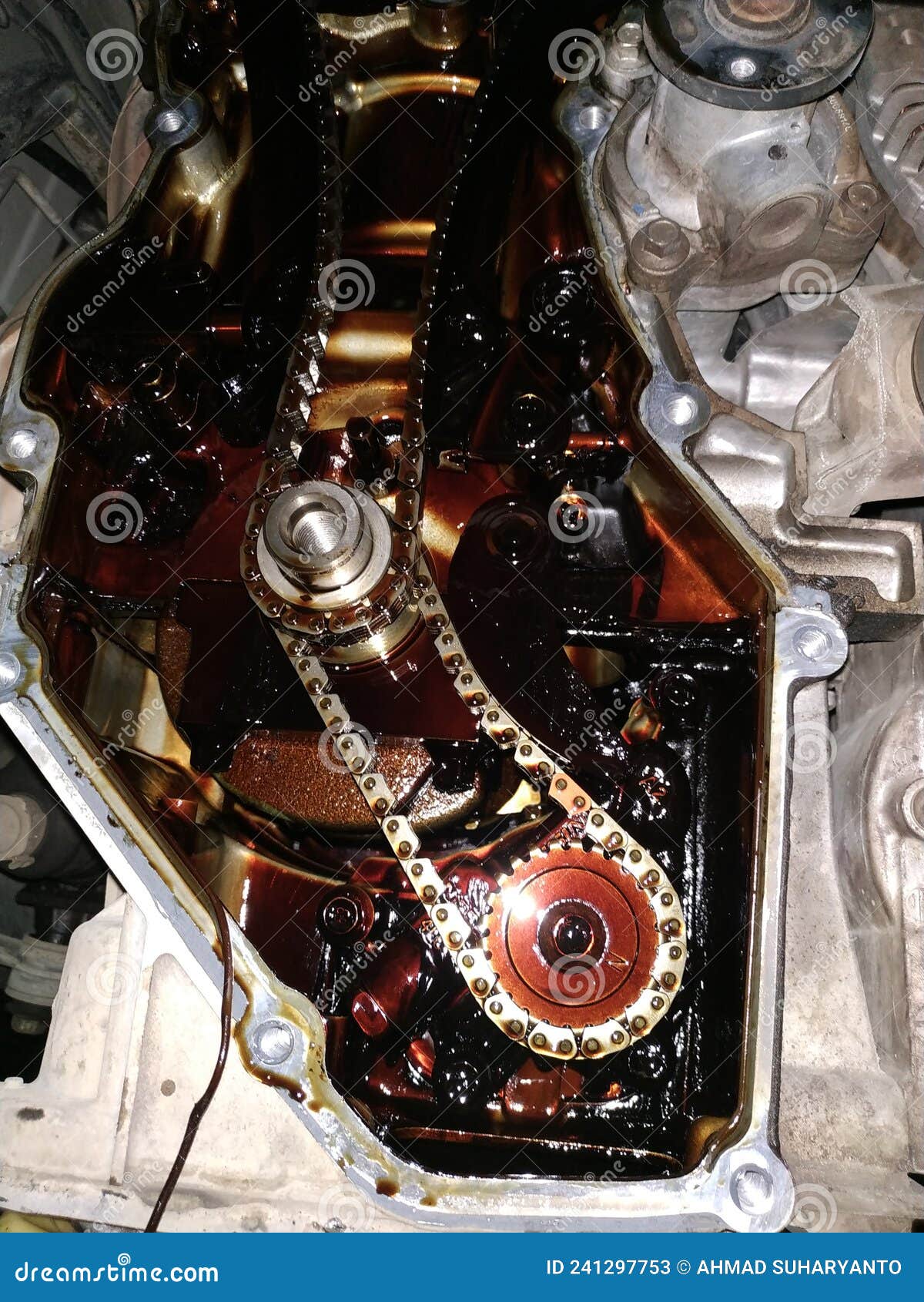 Sludge oil from the engine stock image. Image of wheel - 241297753