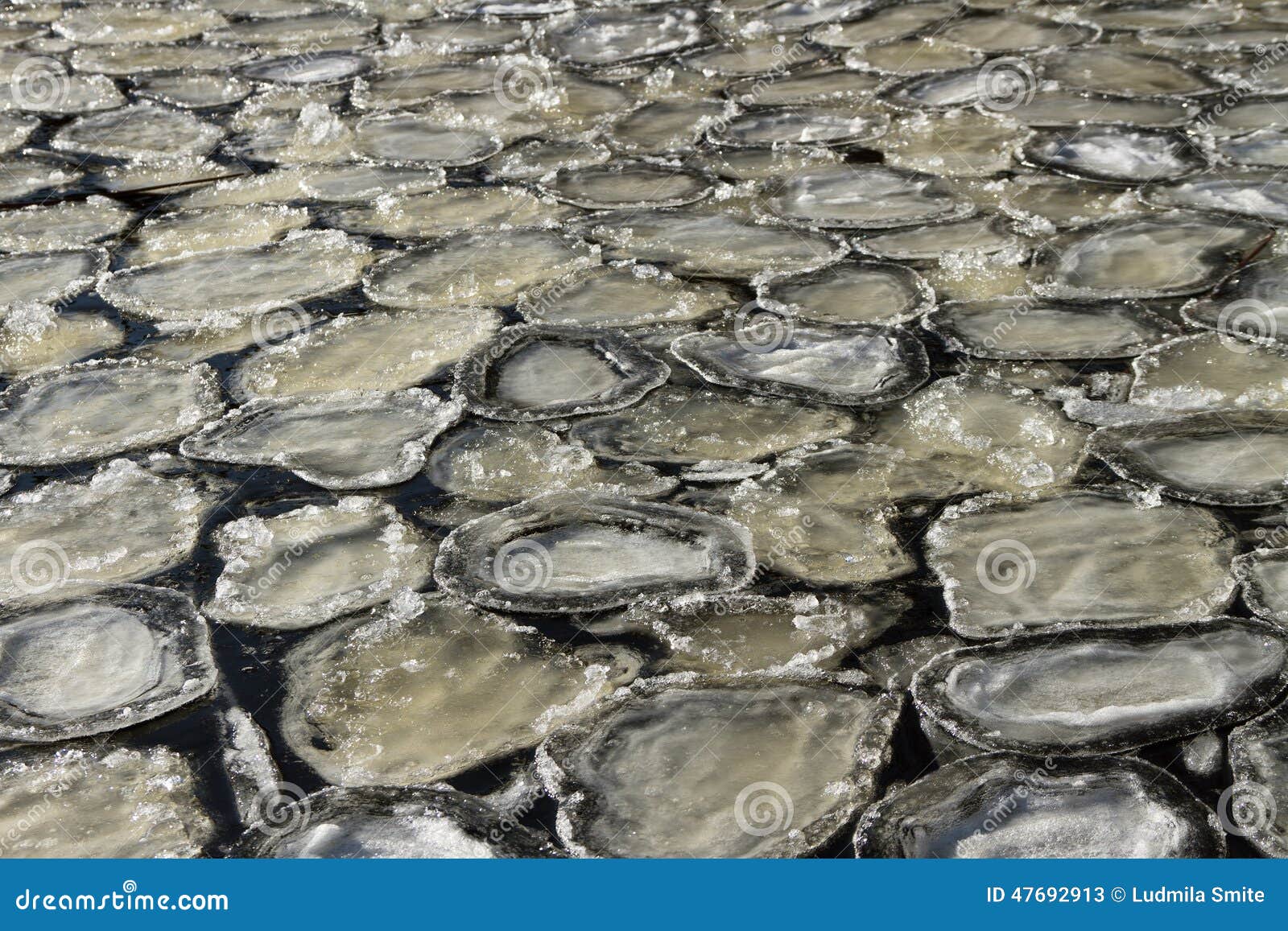 Sludges on water. stock image. Image of pattern, slush - 47692913