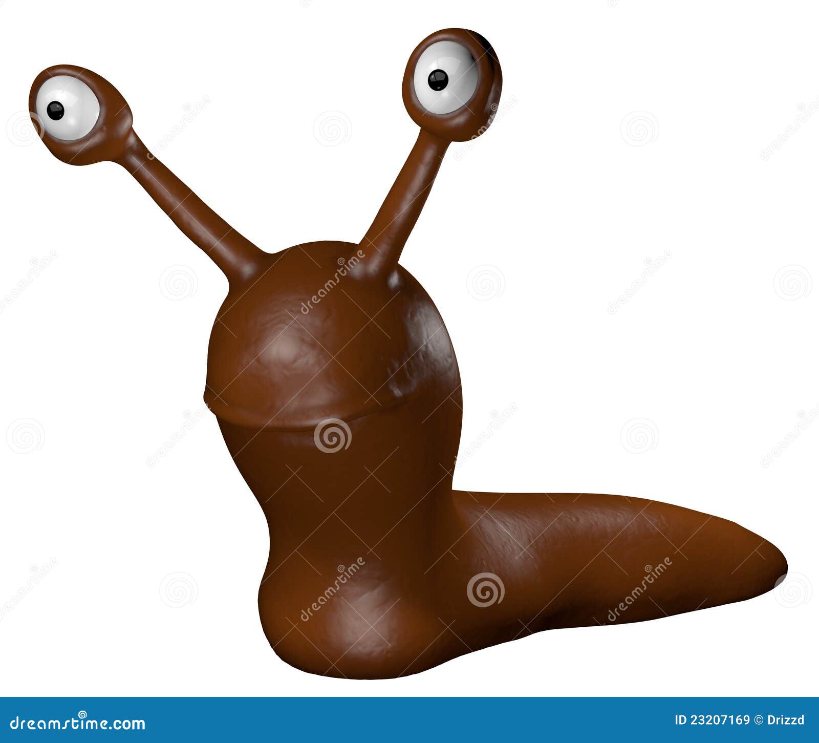 Slug stock illustration. Illustration of character, nature - 23207169