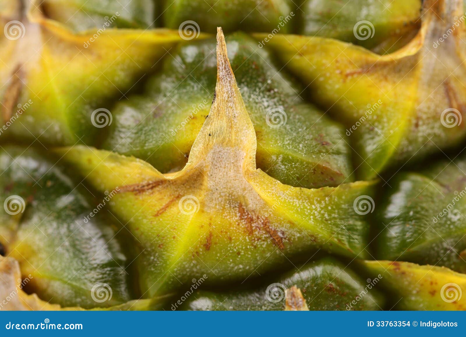 Sluit Omhoog Textuur Van Verse Rijpe Ananas. Macro. Stock Foto - Image ...