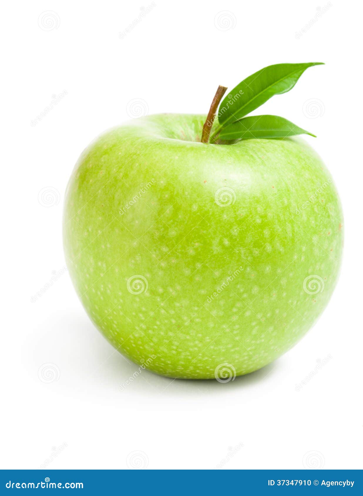 Sluit Omhoog Van Groene Appel Stock Foto - Image of schot, gezondheid ...