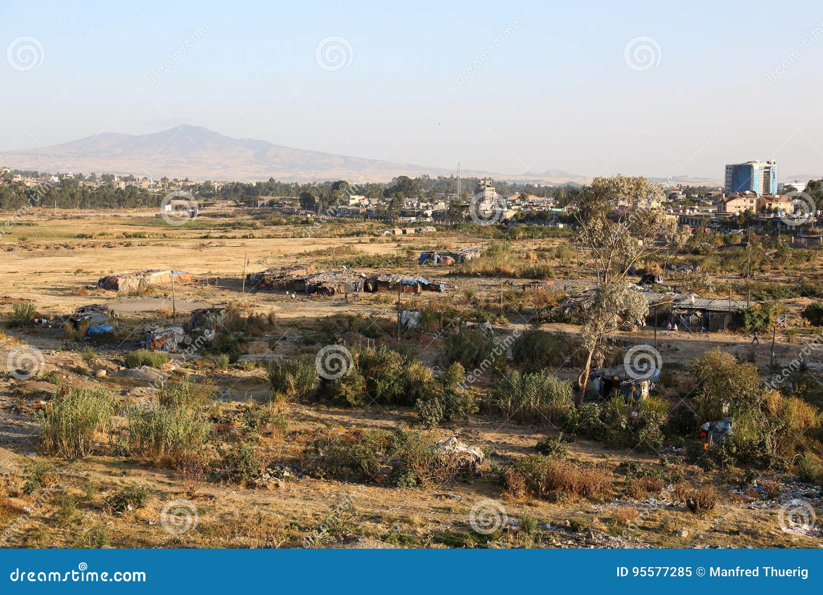 Addis Abeba, Ethiopia - 9 January 2023: Aerial Overview Of Addis Abeba ...