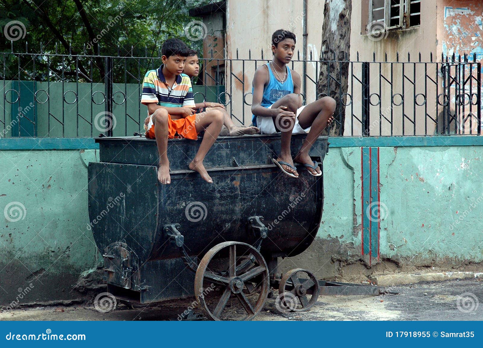 Slum Dwellers Of Kolkata-India Editorial Photo | CartoonDealer.com ...