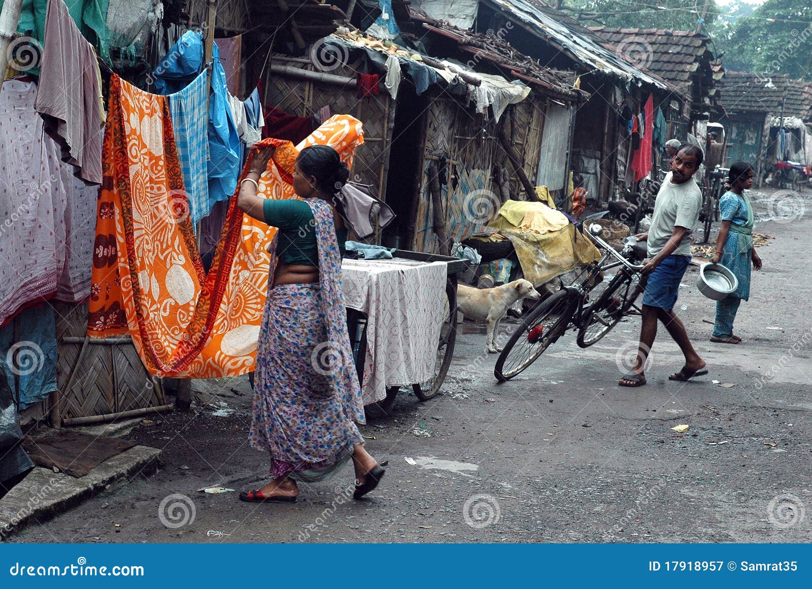 Calcutta Slums India