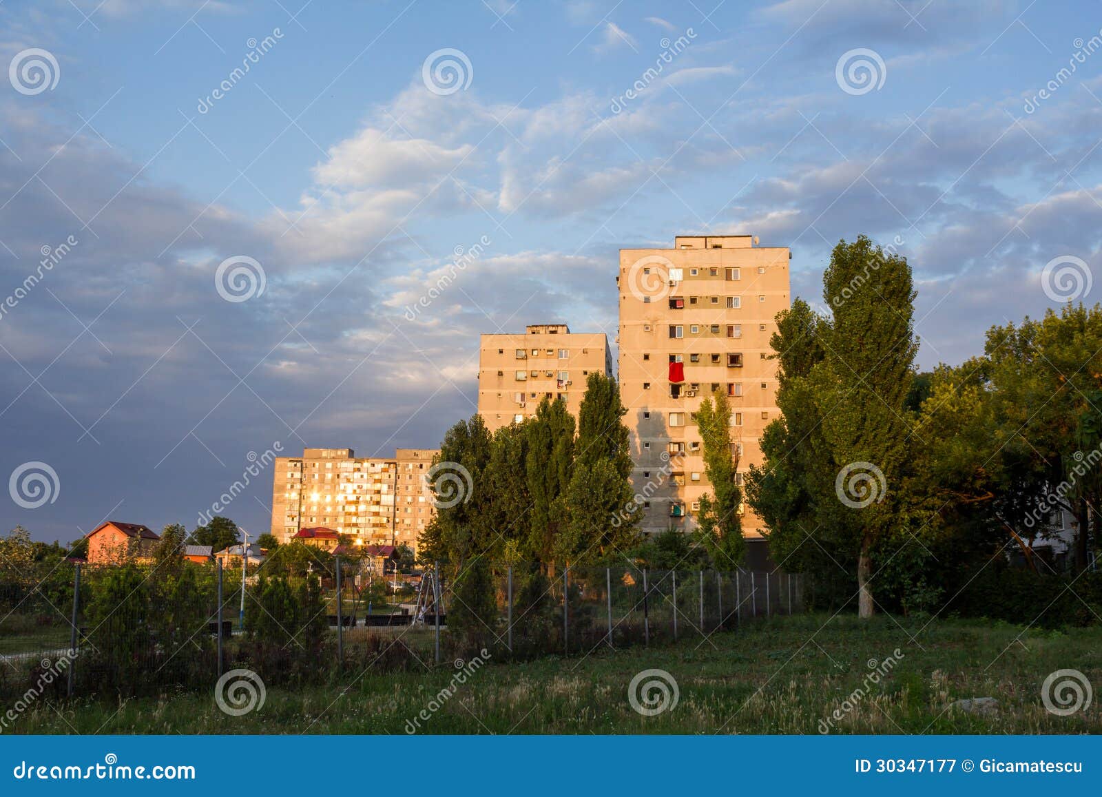 Slum flats stock image. Image of glass, floors, condo - 30347177