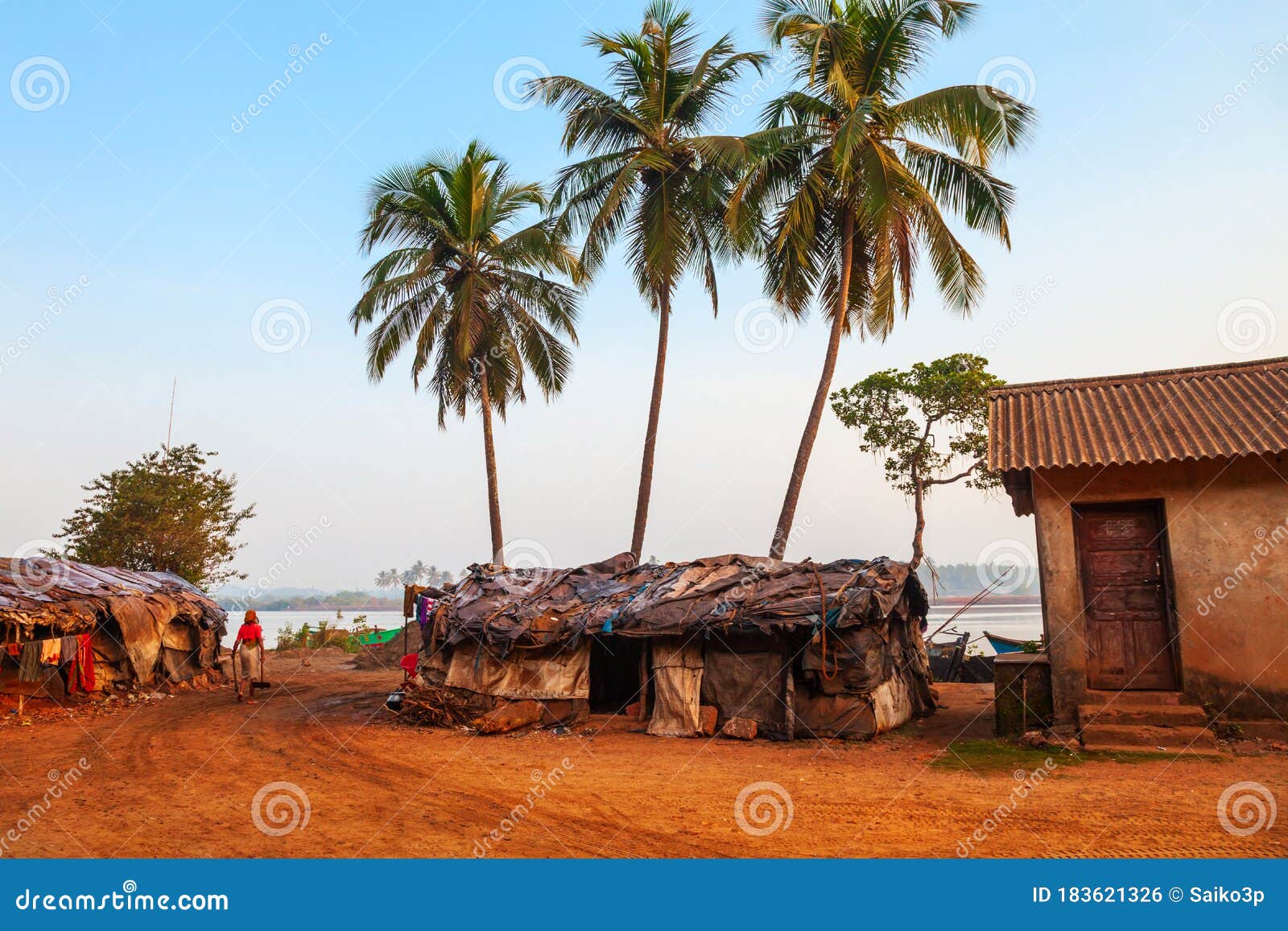 Slum hut home poor people editorial photo. Image of indian - 183621326