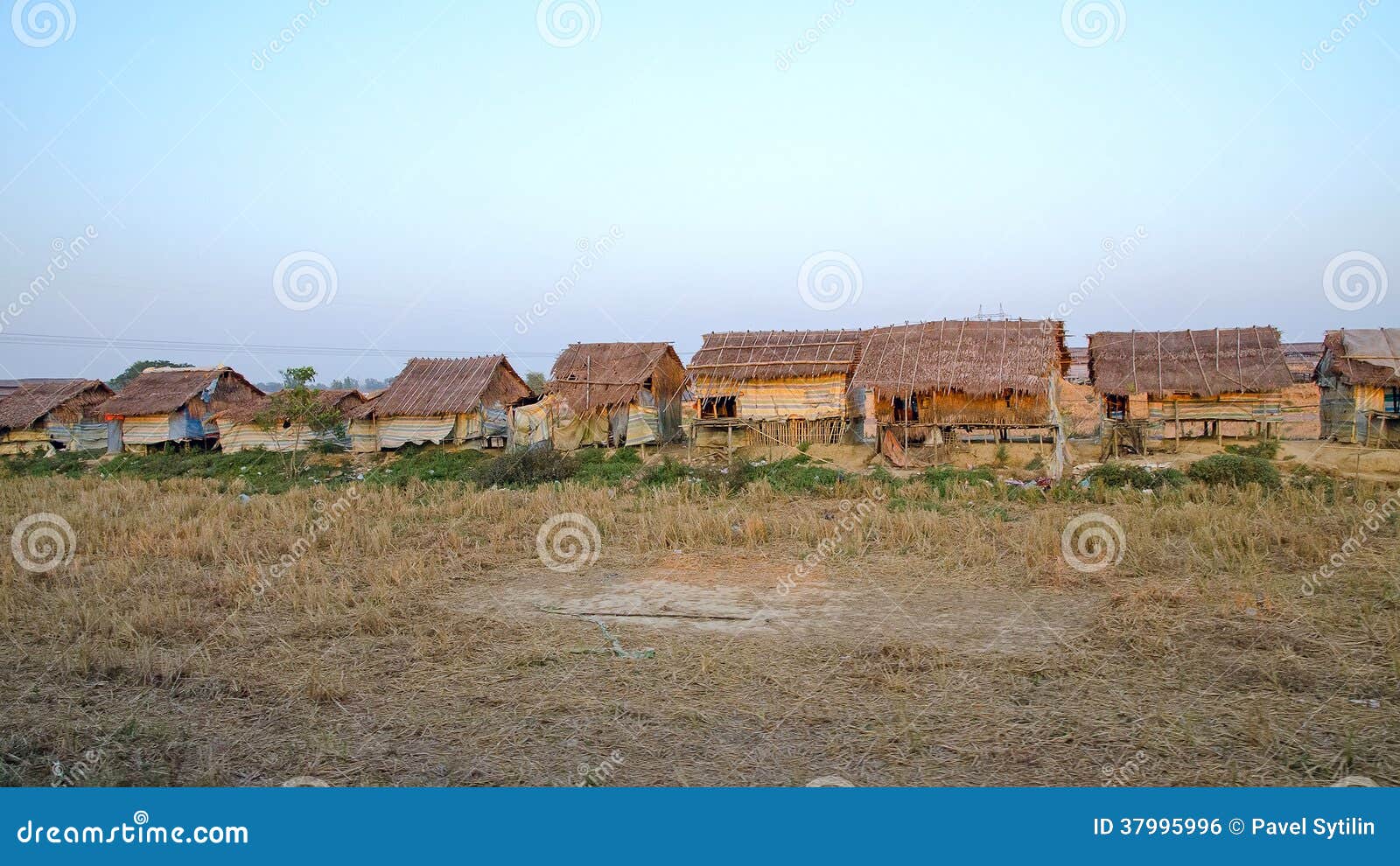 Slum Myanmar stock photo. Image of hole, food, household - 37995996